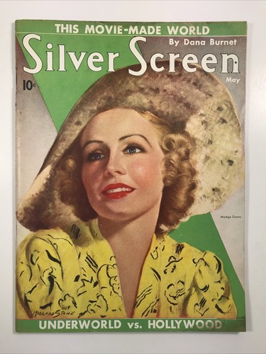 Silver Screen magazine cinema movies May 1937 Madge Evans | eBay