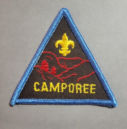 Vintage BOY SCOUTS Triangle Camporee Patch - UNUSED - Free Shipping | eBay