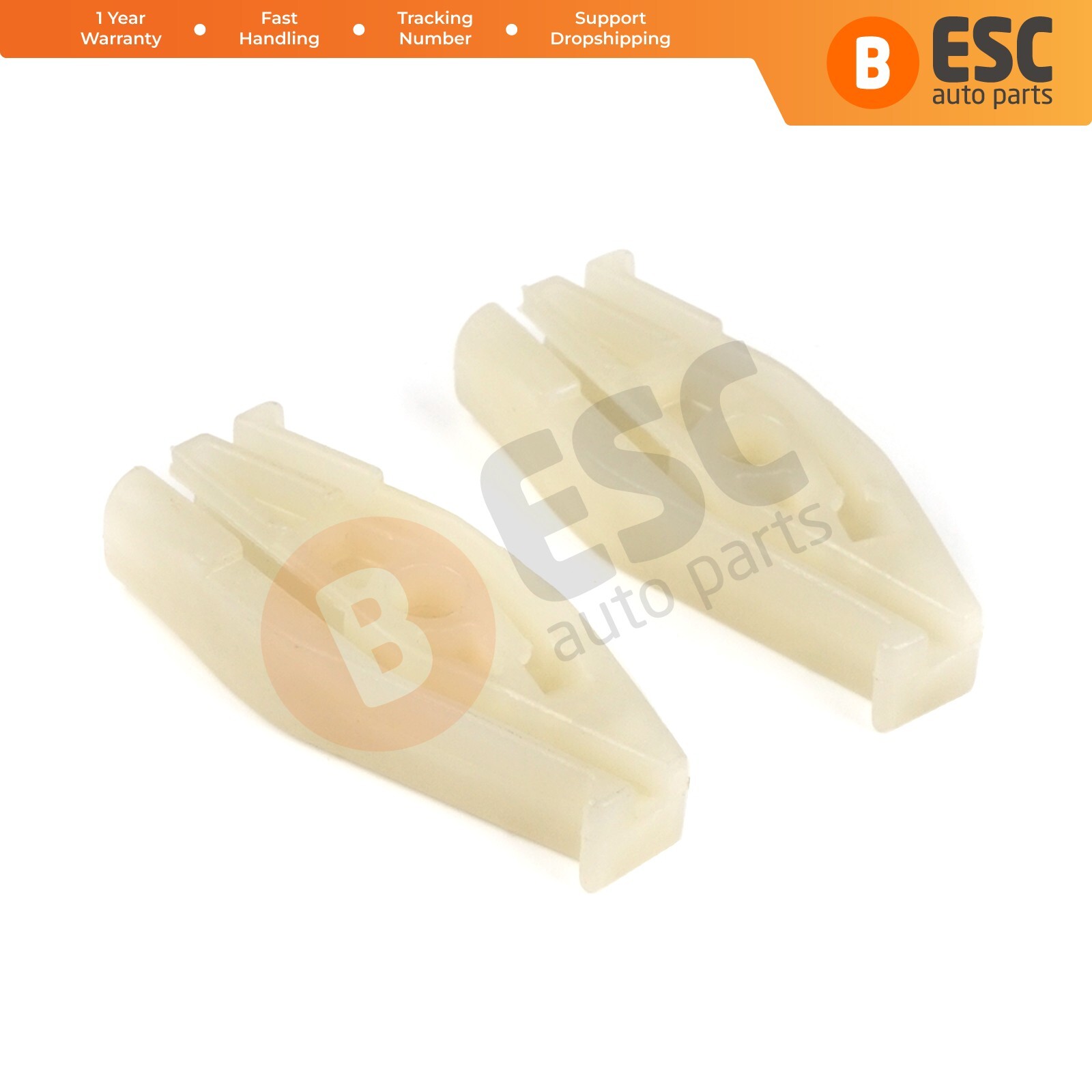 Rear Left Window Regulator Clips for Renault Megane 1 Beetle 1Y7 206 2D ...