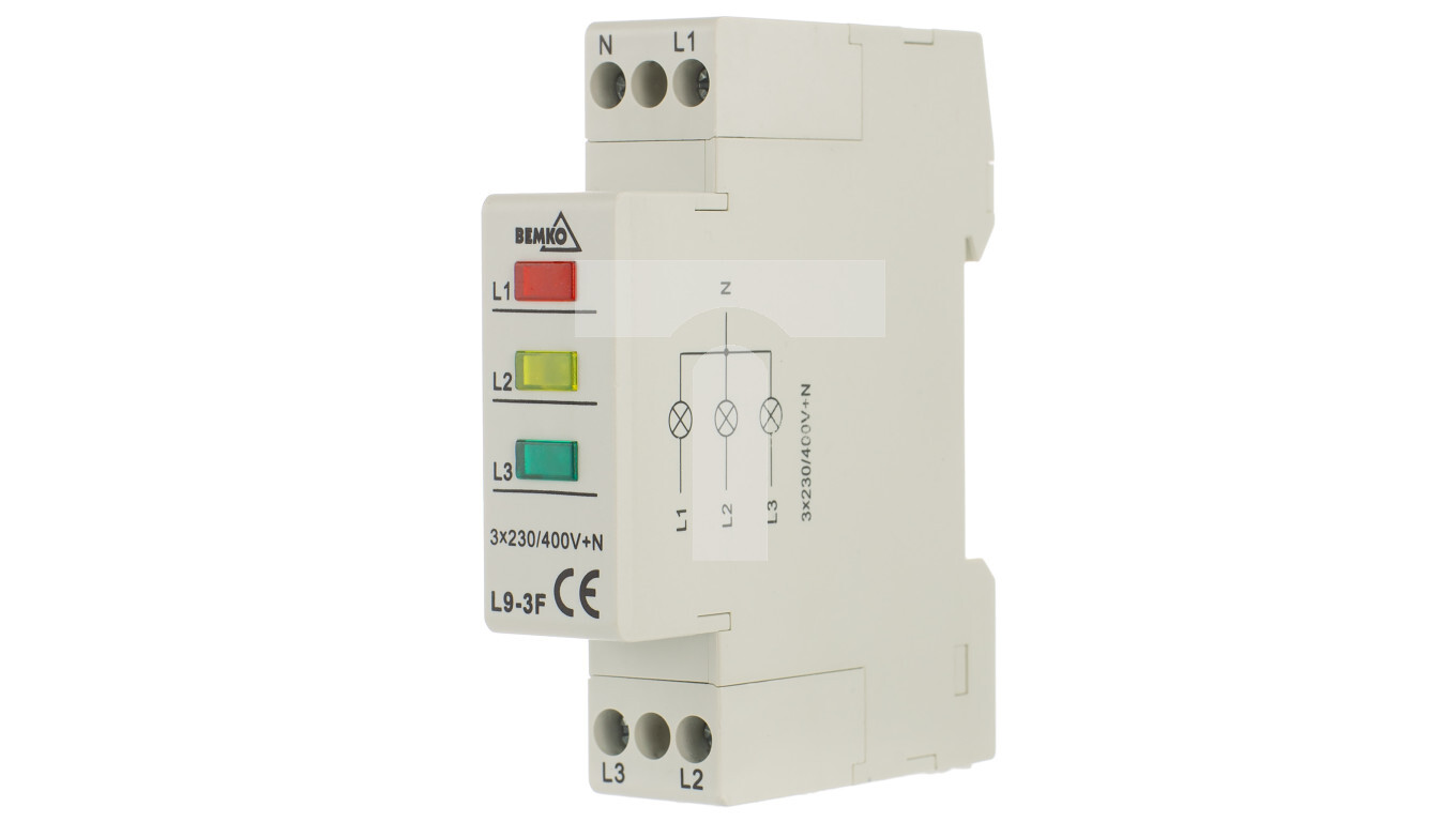 Modular lamp 3-phase red/yellow/green 230V AC A15-L9-3F /T2AU | eBay