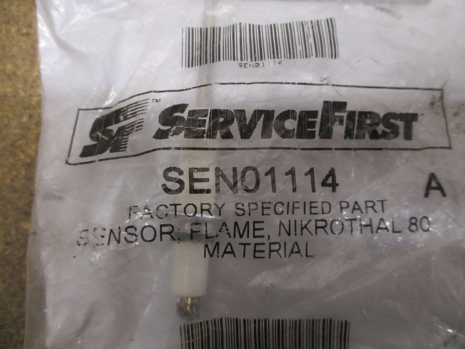 New OEM Trane Service First SEN01114 SEN1114 Furnace Flame Sensor Free ...