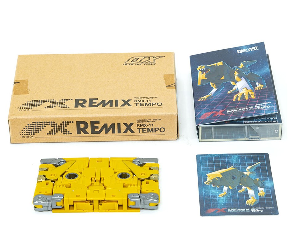 MMC Ocular Max RMX-11 ReMix11 Tempo Steeljaw Blaster Cassette Action ...