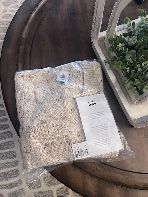 CAbi Tulum Pullover #6774 - Spring 2025 - Size Extra Small - NWT | eBay