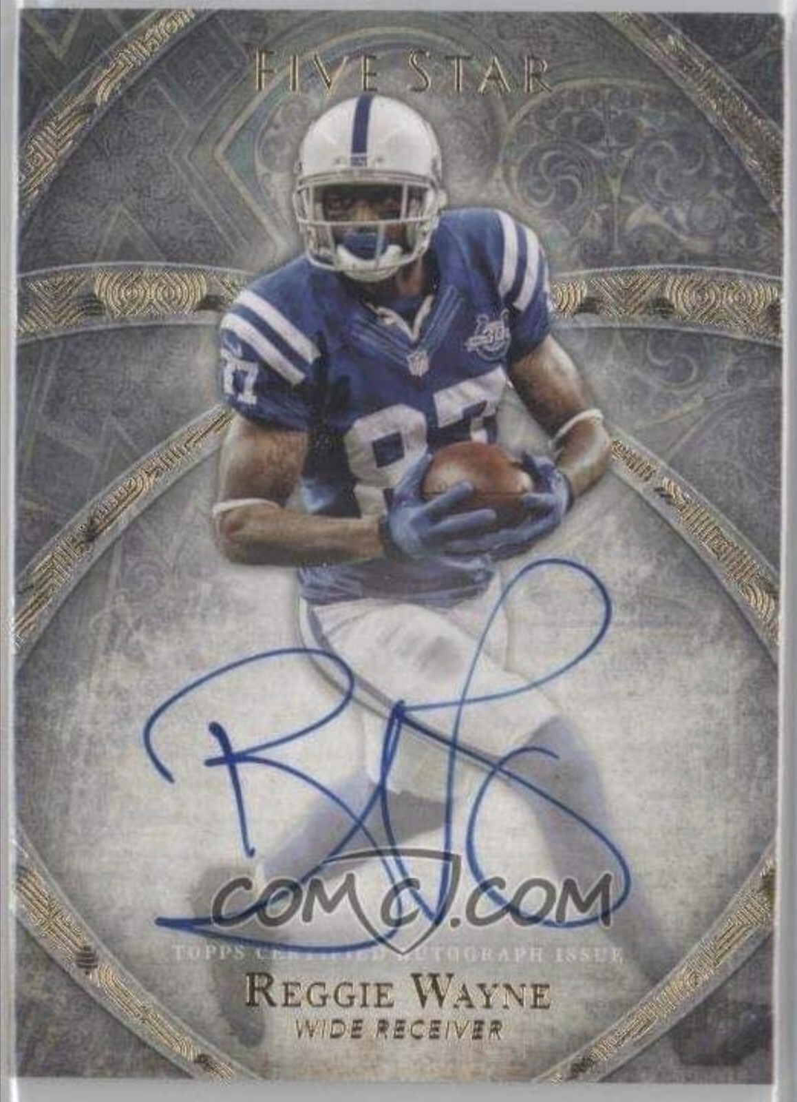 2014 Topps Reggie Wayne Autograph Card | eBay