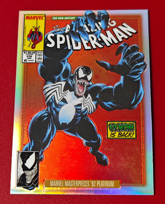 2024 Marvel Masterpieces 92 Platinum Variant Covers Rainbow Venom #97-V ...
