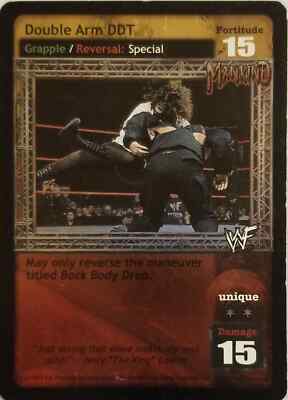 WWE: Double Arm DDT for Mankind [Played] Raw Deal Wrestling WWF | eBay