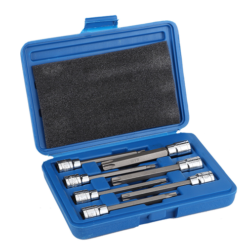 7Pcs Extra Long Torx Star Bit Socket Set For Difficult To Reach Areas ...