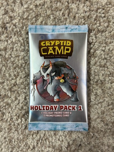 Cryptid Camp TCG Holiday Pack 1 Factory Sealed | eBay