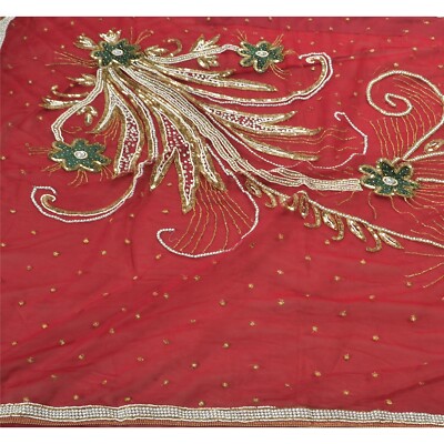 Vintage Hand Embroidery Sari Saree