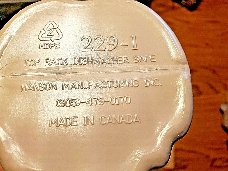 Lot of 3 Vintage TOP RACK plastic RICKY RACCOON cups RARE hard to find ...