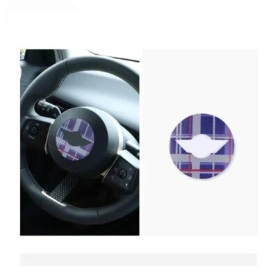 Speedwell Blue Steering Wheel Cover Stickers for Mini Cooper J01 J02 ...