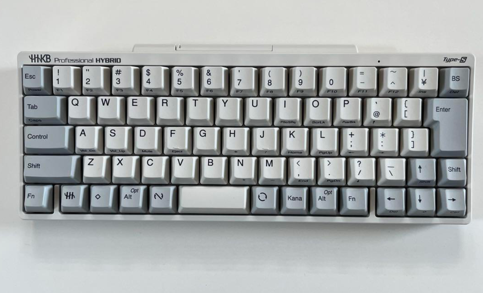 HHKB Professional HYBRID Type-S Japanese Keyboard Layout White PD ...