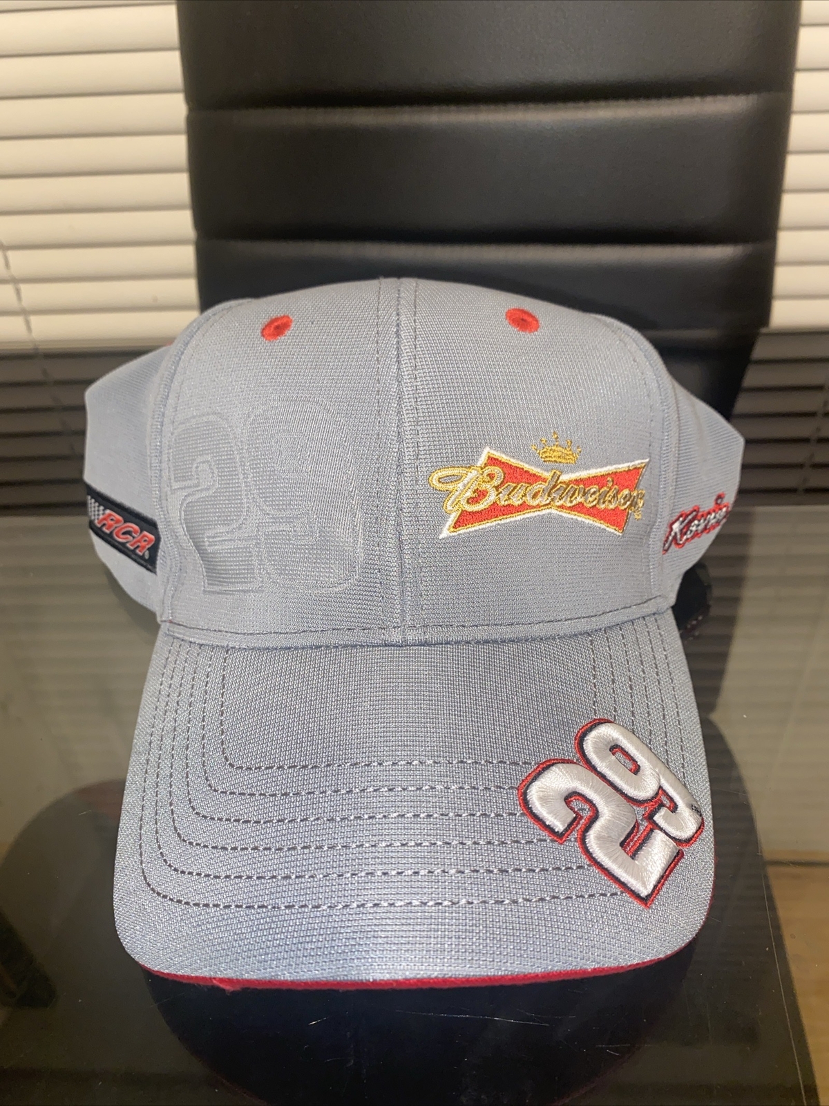 Chase Authentics Kevin Harvick Hat # 29 Budweiser RCR Racing Hat Fitted ...