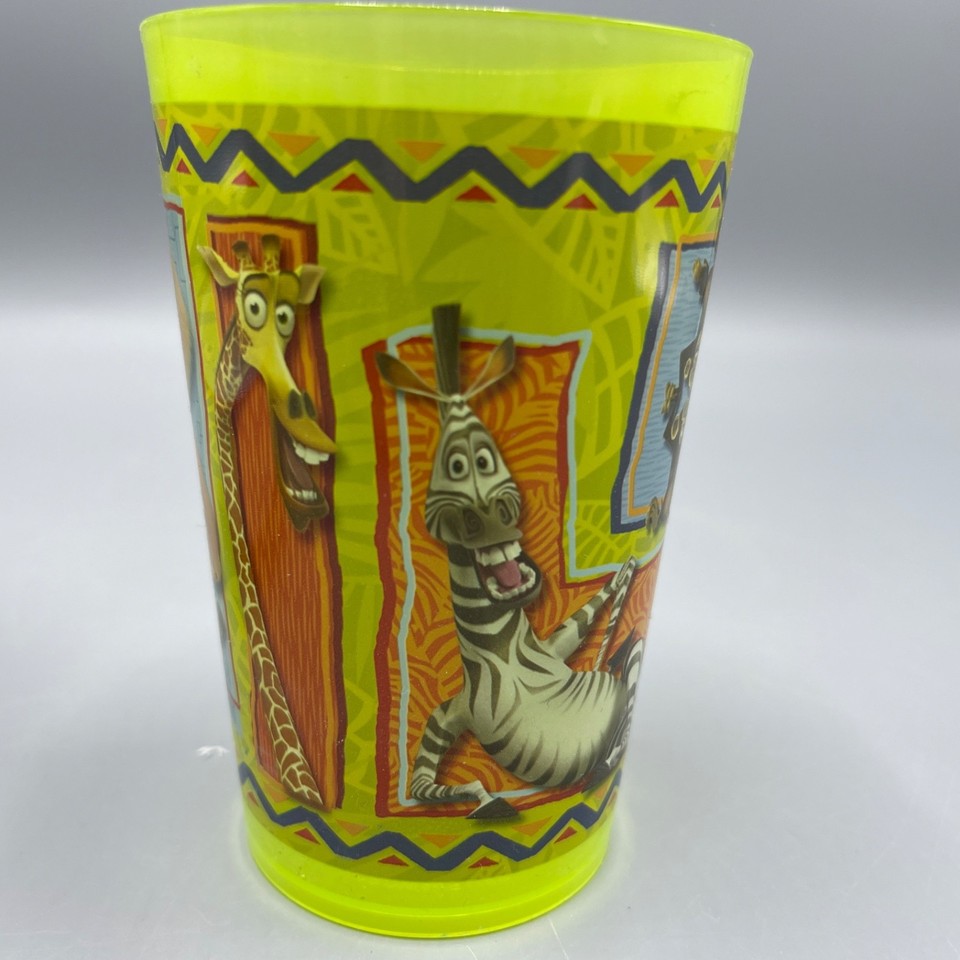 Madagascar ZAK Designs 3-Piece Kids Dinnerware Set Plate Bowl Tumbler ...