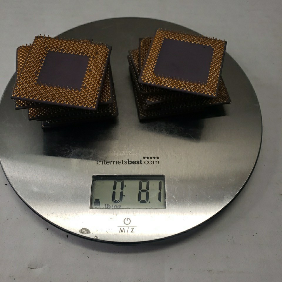 Lot 13 AMD Mixed CPU/Processor Ceramic/Gold Scrap Recovery Sockets | eBay