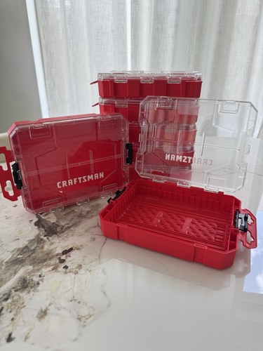Craftsman Versastack Nano Small Stackable Plastic Bins Tool Box (Pack ...