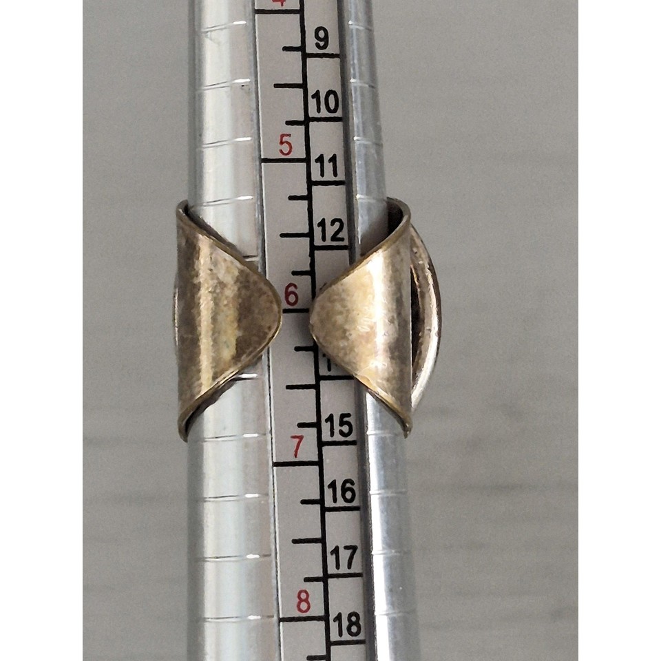 Vintage AD Design Denmark Modernist Orb Silver Ring | eBay UK