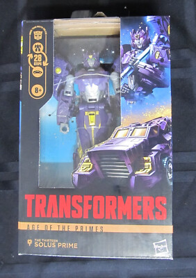 Transformers AOTP 2025 SOLUS PRIME FIGURE Deluxe The Thirteen Age of ...