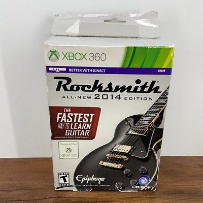 Rocksmith 2014 Edition ( Microsoft Xbox 360 ) - Game & Cable Bundle ...