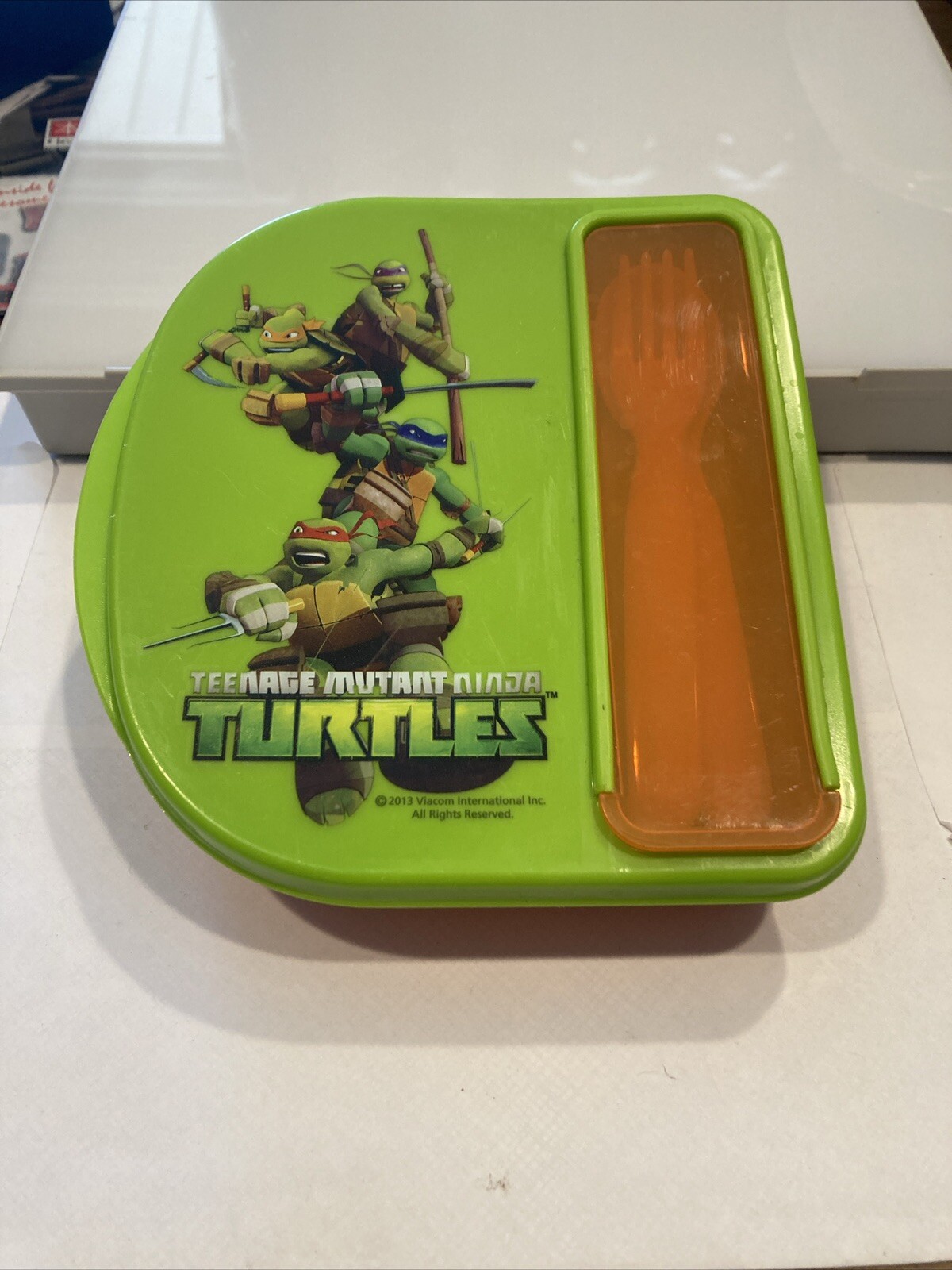 Teenage Mutant Ninja Turtles Sandwich Lunch Keeper w/ Utensils TMNT | eBay
