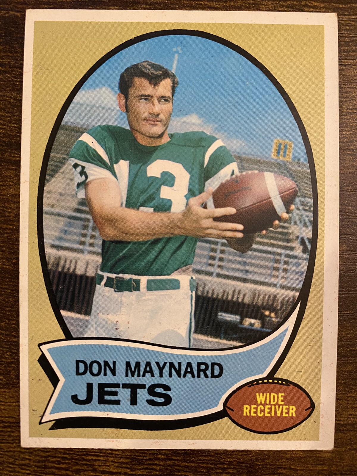 1970 Topps Football Don Maynard Card #254 - NY Jets - HOF | eBay