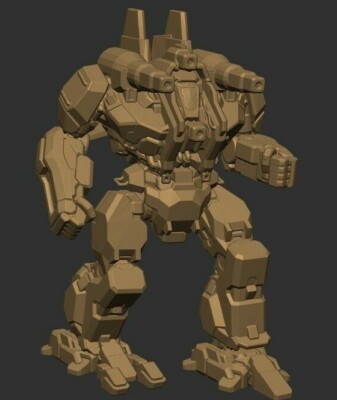 ANV-3M "Anvil" - Alternate Battletech Mechwarrior Miniatures | eBay