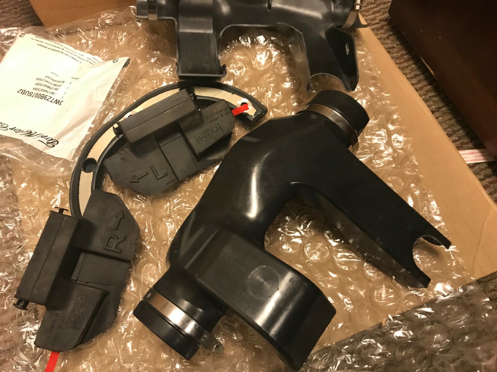 ONE GENUINE OEM FORD FUEL TANK SHIELD COVER KIT 3W7Z-9B007-BA | eBay