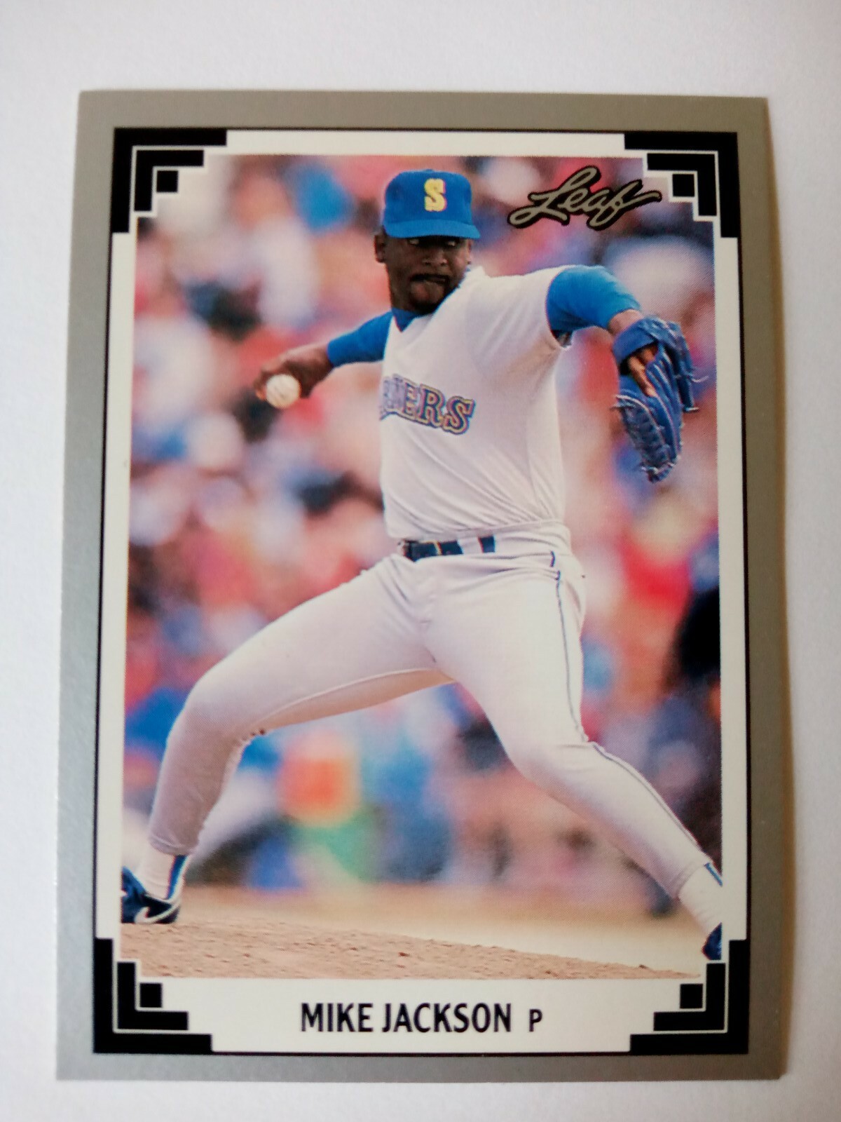1991 Leaf Seattle Mariners Baseball Card #452 Mike Jackson | eBay