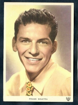 VINTAGE RKO RADIO FILMS HANDSOME STAR FRANK SINATRA POSTCARD 1950s Photo Y 215 | eBay