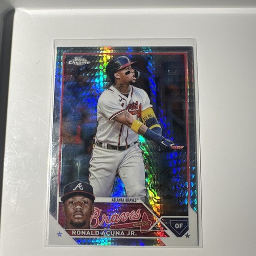 2024 Topps Chrome MVP Buyback 2023 Ronald Acuna Jr. Prism 37/150 ...