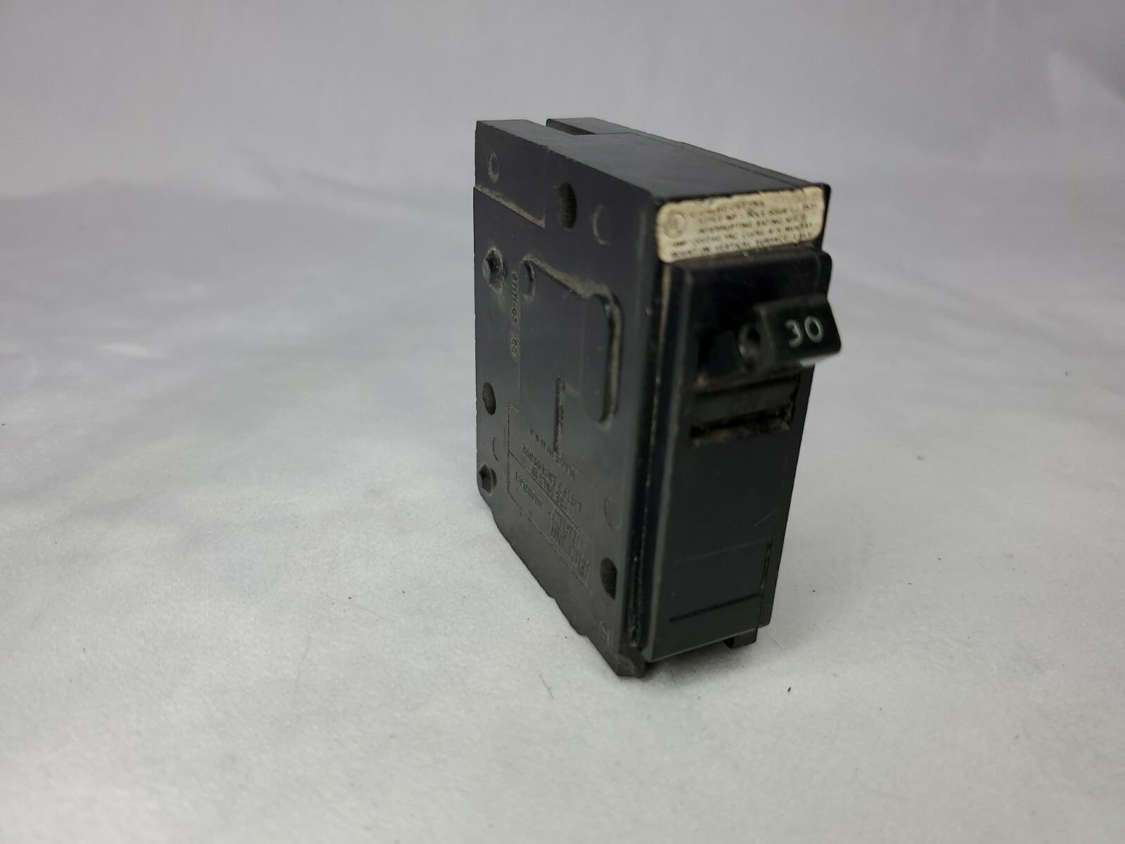 Murray MP130 Circuit Breaker 30 Amp 1 Pole Old Style Breaker Chip on ...