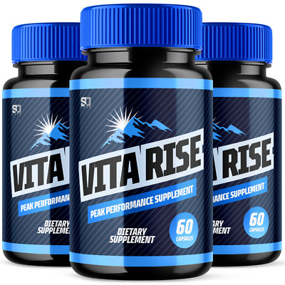 Vita Rise Male Pills Supports Peak Performance and Vitality (3 Pack) | eBay