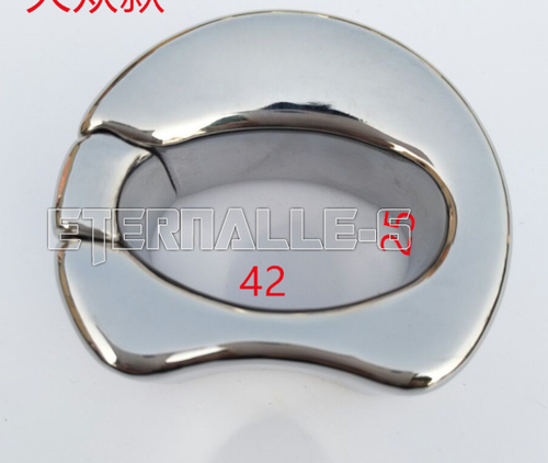 New Male Heavy Staniless Steel Ball Stretcher Metal Testicle Constraint ...