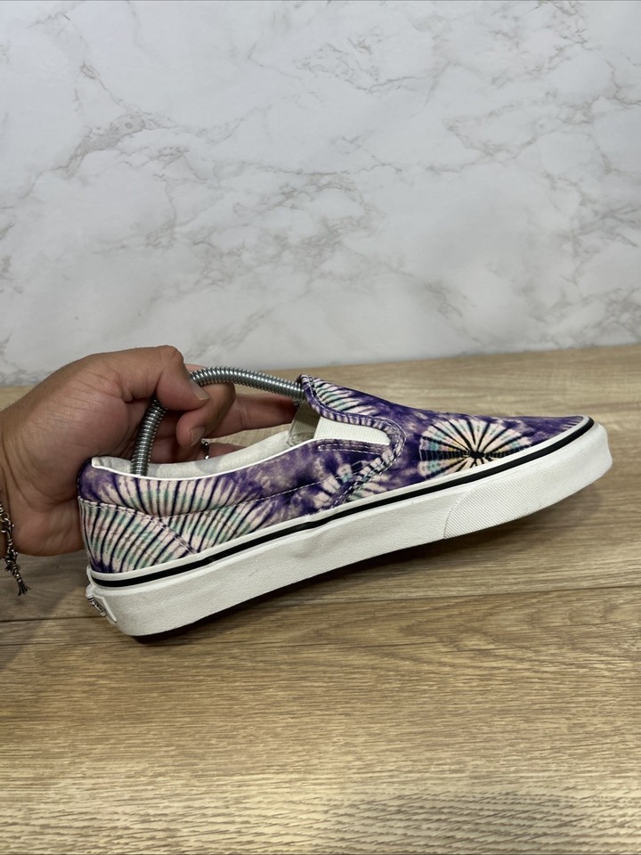 VANS Classic Slip On New Age Purple Tie Dye Sneakers 507452 Sz 11.5 New ...