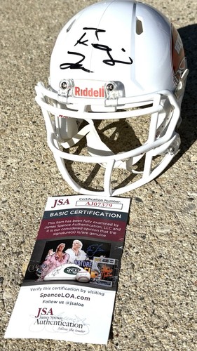 BAILEY ZAPPE SIGNED Mini Helmet JSA COA WESTERN KENTUCKY HILLTOPPERS ...
