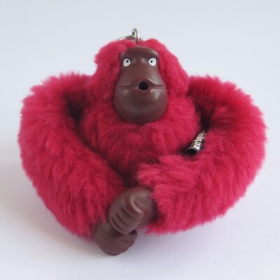 Kipling RED MONKEY KEYRING "CAMILLE" #2 | Small 4,5 cm | Bag Keychain ...