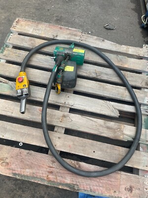 JD Neuhaus MINI 125 JDN Air Powered Pneumatic Chain Hoist 125kg Winch ...