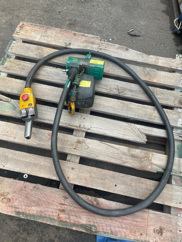 JD Neuhaus MINI 125 JDN Air Powered Pneumatic Chain Hoist 125kg Winch ...