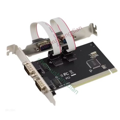 PCI to 4-port DB9-pin RS232COM serial port card WCH PCI4 serial port ...