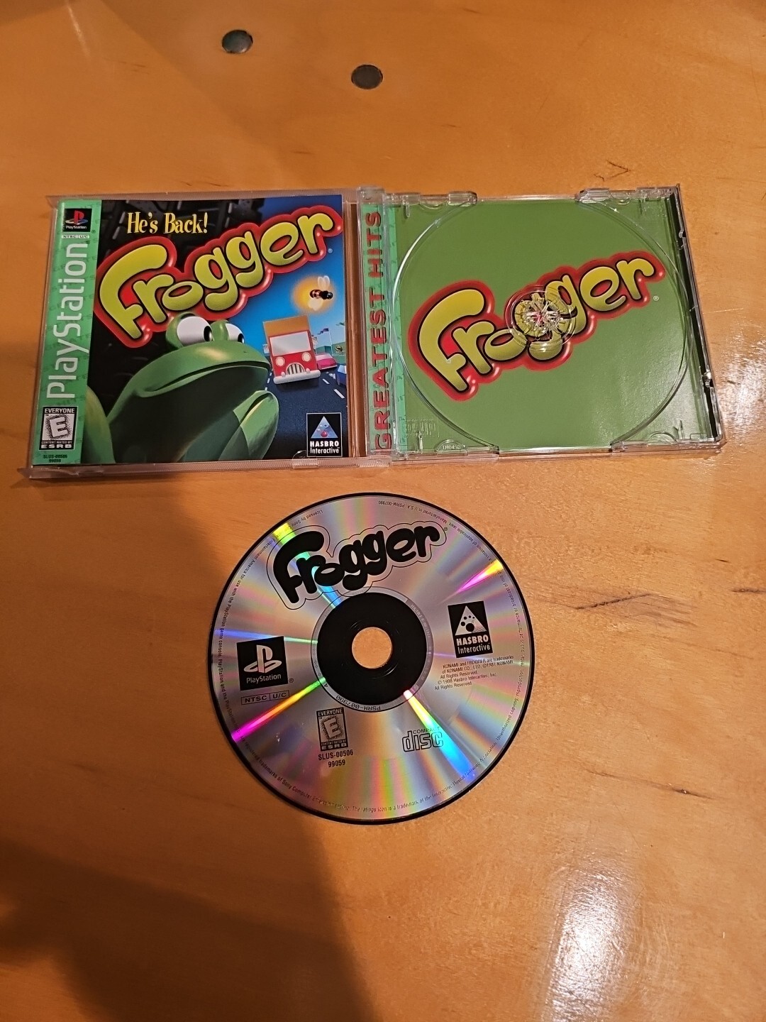 Frogger PS1 PlayStation 1 Greatest Hits - Complete CIB Tested ...