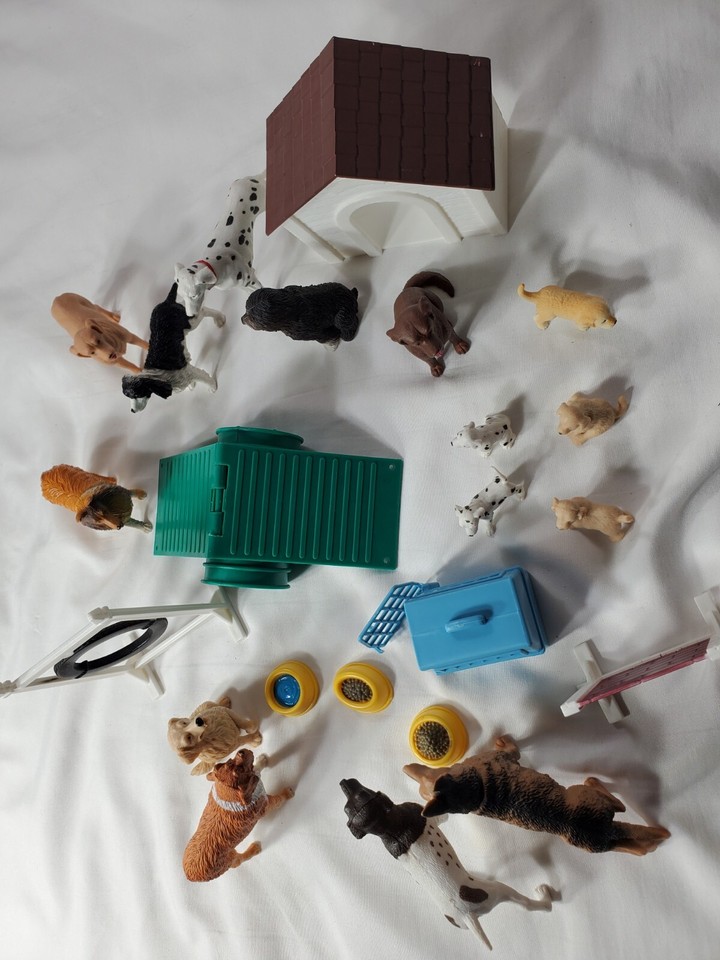 Popak New-Ray My Best Friend Dog Trainimg Playset 15 Dogs Minitures ...