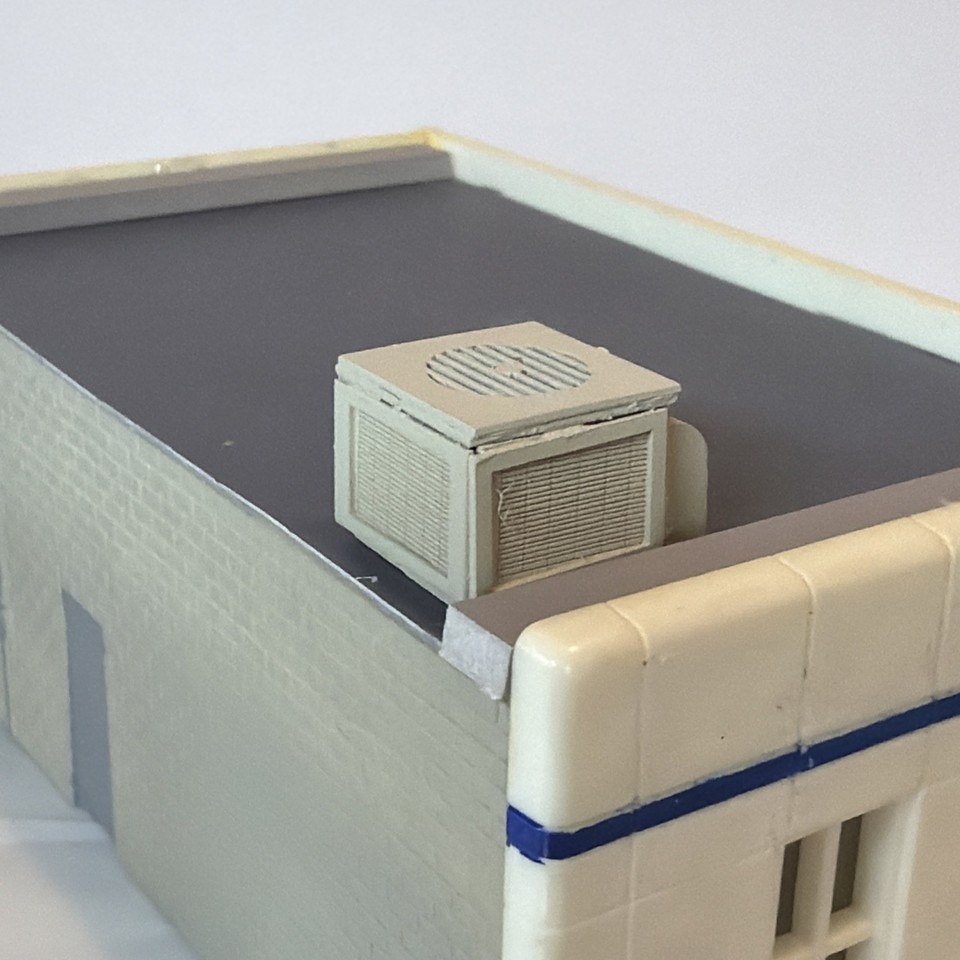 HO Scale Building Service Gas Repair Station Tire Rack RDS Dumpster ...
