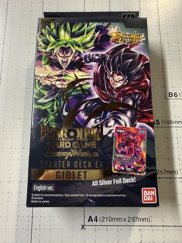 STARTER DECK EX GIBLET [FS10] Sealed w/ promo pack *SOLD OUT in STORES ...