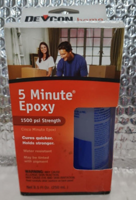 DEVCON HOME 5 MIN. EPOXY ~ 8.5 fl. oz. | eBay