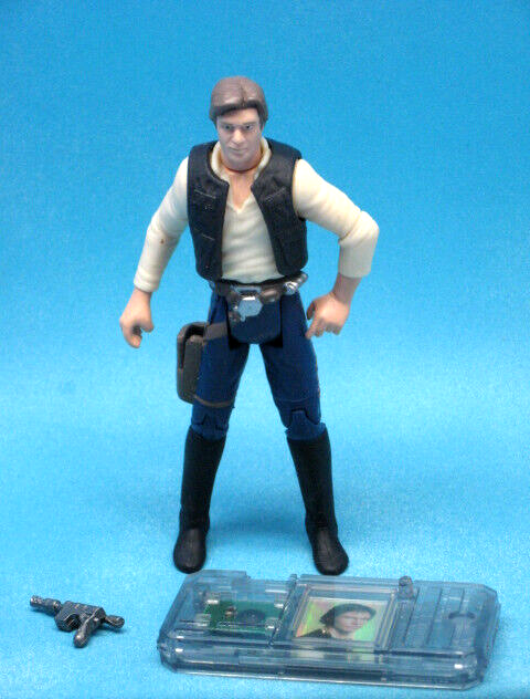 HAN SOLO VINTAGE STAR WARS POF POWER OF THE FORCE KENNER ACTION FIGURE ...