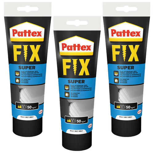 NEUF Pattex Fix Super colle de montage 250 g lot de 3 sans solvant ...