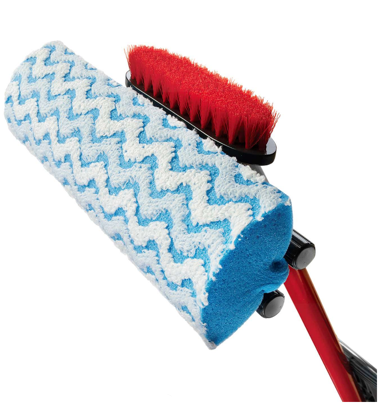O-CEDAR Power Scrub Roller Mop, 10" Microfiber Mop Head, | eBay