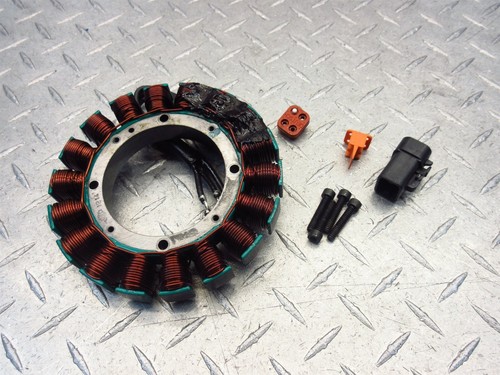 2004 Harley Davidson Heritage Softail Classic FLSTCI Stator Alternator ...