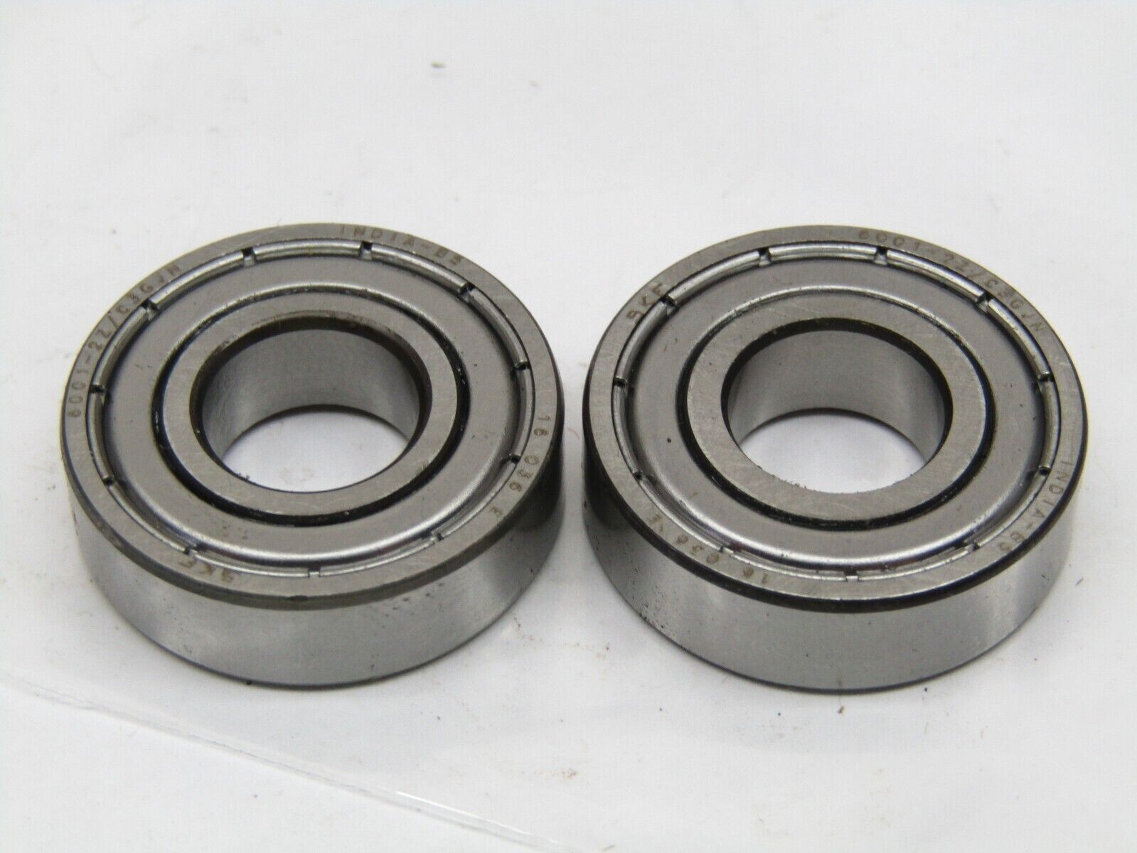 Lot of 2, SKF 6001-ZZ C3 12mm x 28mm x 8mm Metal Shielded Bearing | eBay