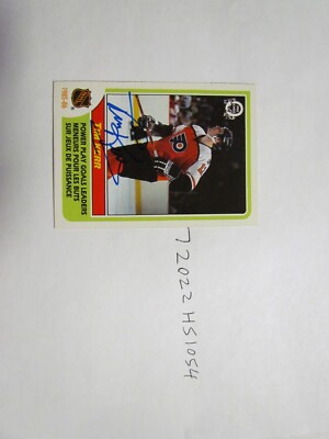 1986 1987 O-Pee-Chee Tim Kerr Signed Hockey Card | eBay